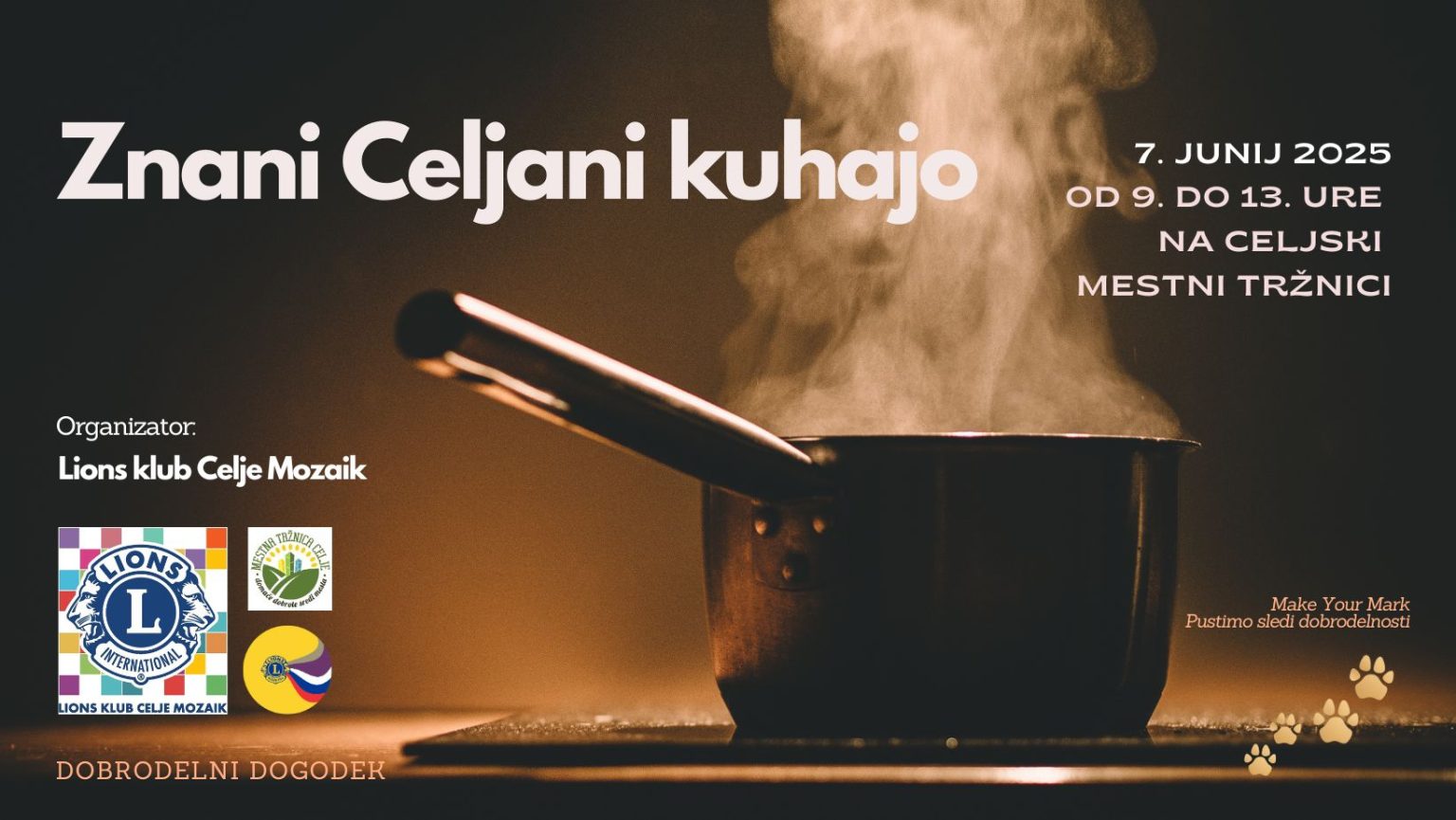 Znani Celjani kuhajo - Lions klub Celje Mozaik